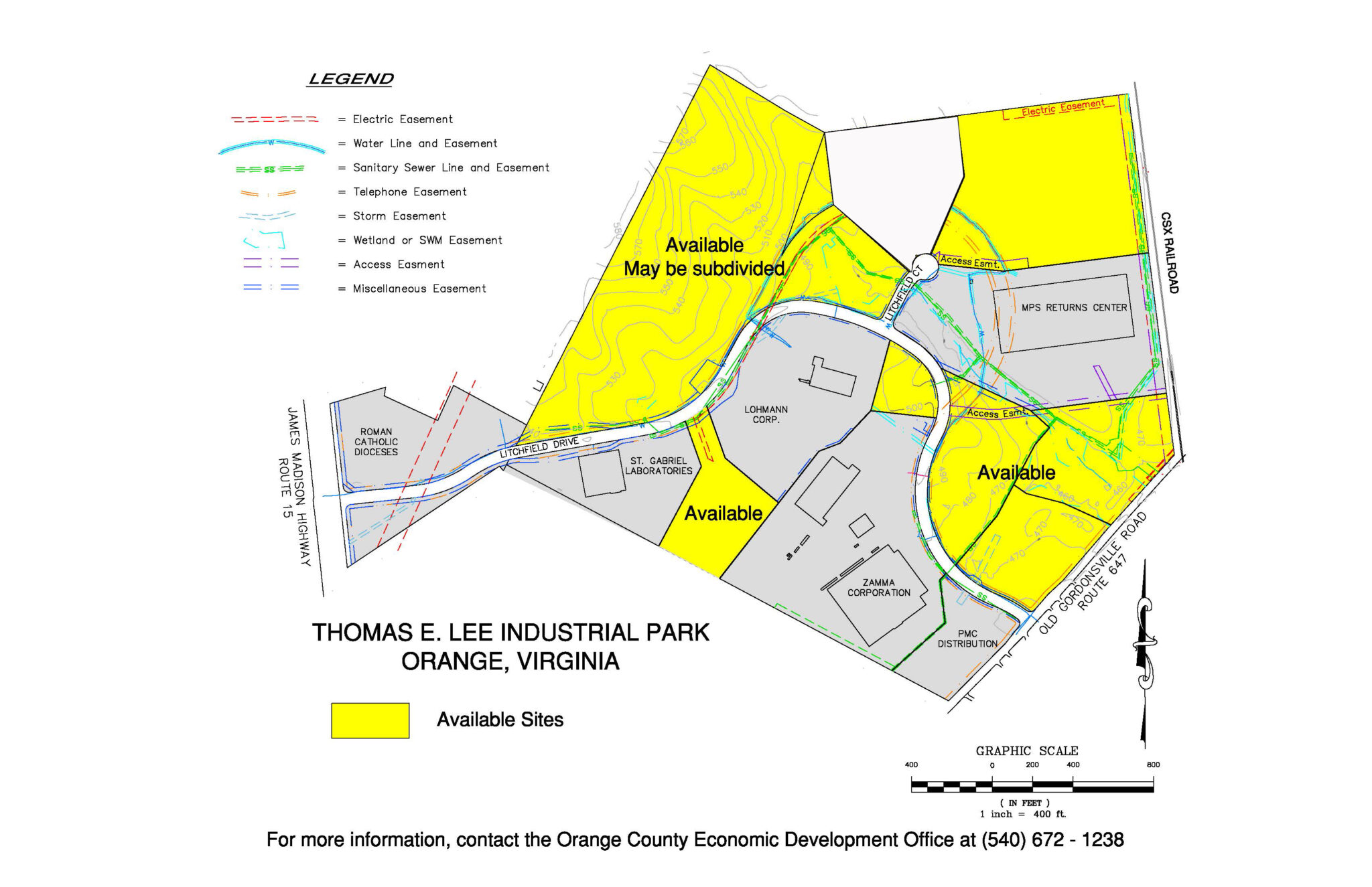 Thomas E. Lee Industrial Park | Central Virginia Partnership